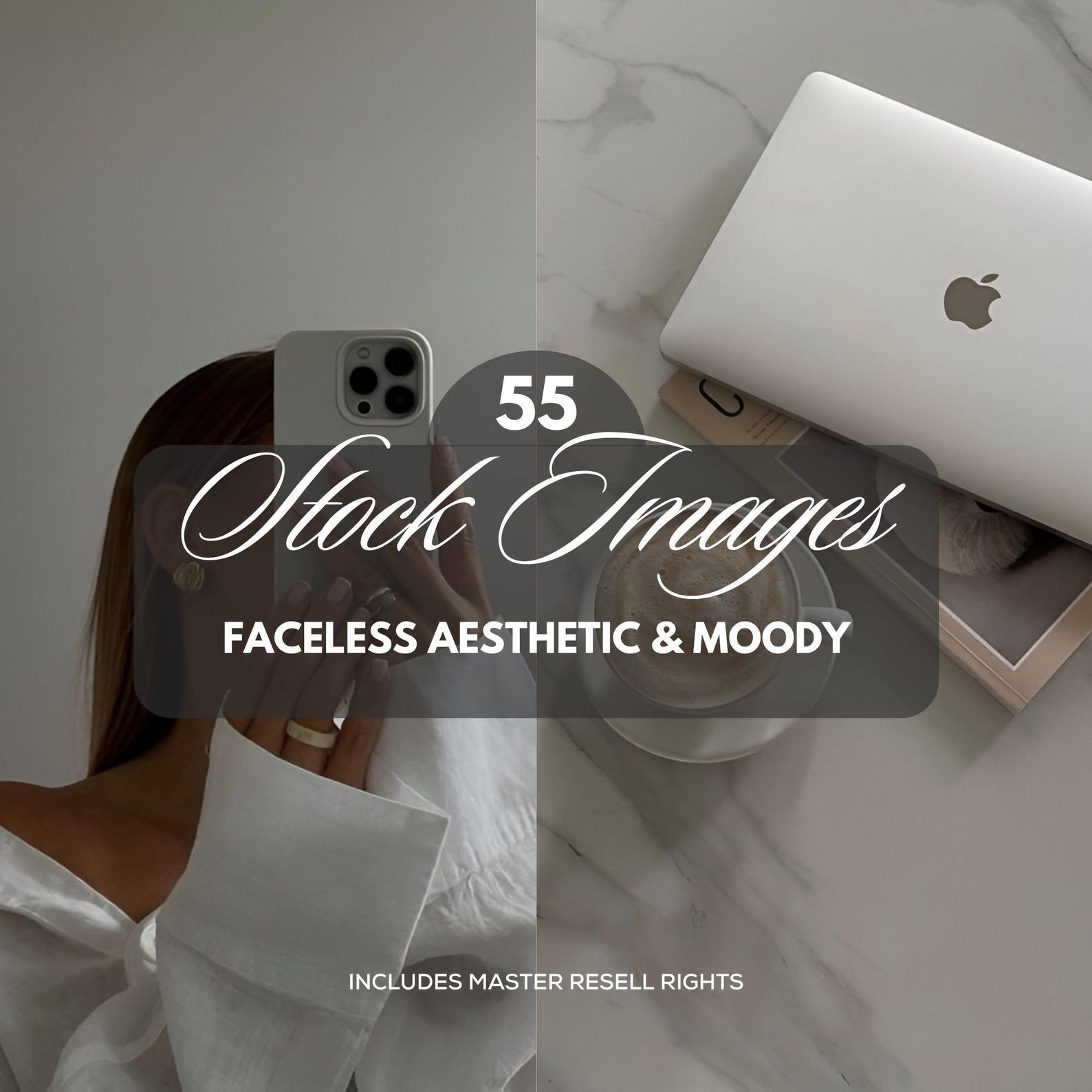 Faceless Marketing Images With MRRPLR, Aesthetic Images, Moody ...