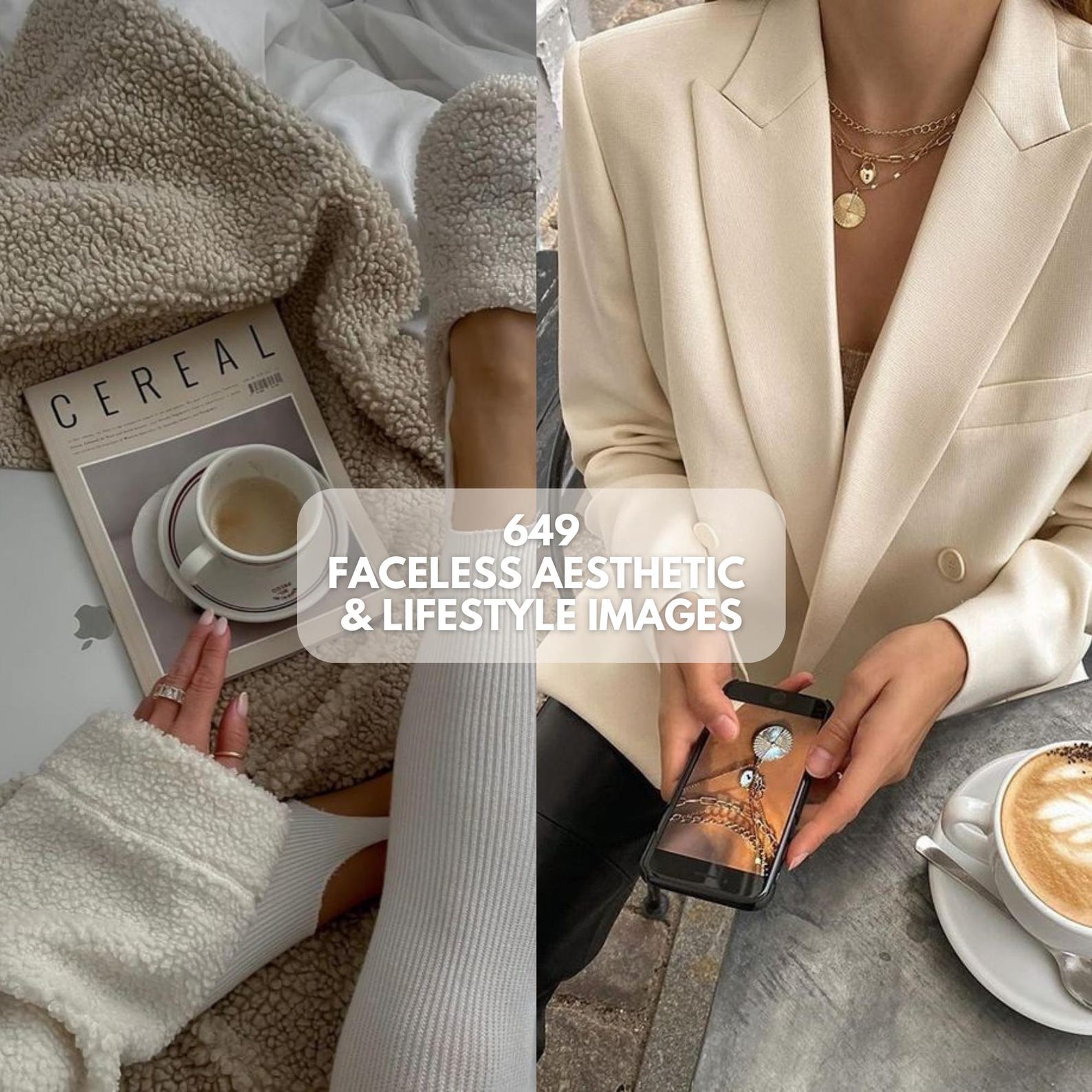 Faceless Aesthetic Stock Videos & Photos for Instagram Reels, Stock ...