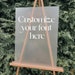 Classic Acrylic Welcome Sign - Etsy