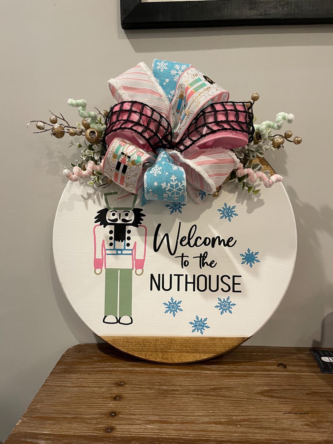 Welcome to the Nuthouse With the Nutcracker - Etsy