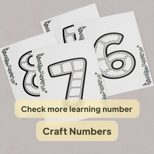 Printable Number Tracing Pdf Card 0-9 Trace Numbers Interactive ...