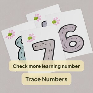 Craft learning Numbers Activity With Pompom 1-10 Numbers for Toddler ...