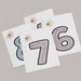 Printable Number Tracing Pdf Card 0-9 Trace Numbers Interactive ...