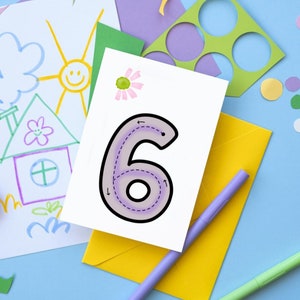 Printable Number Tracing Pdf Card 0-9 Trace Numbers Interactive ...