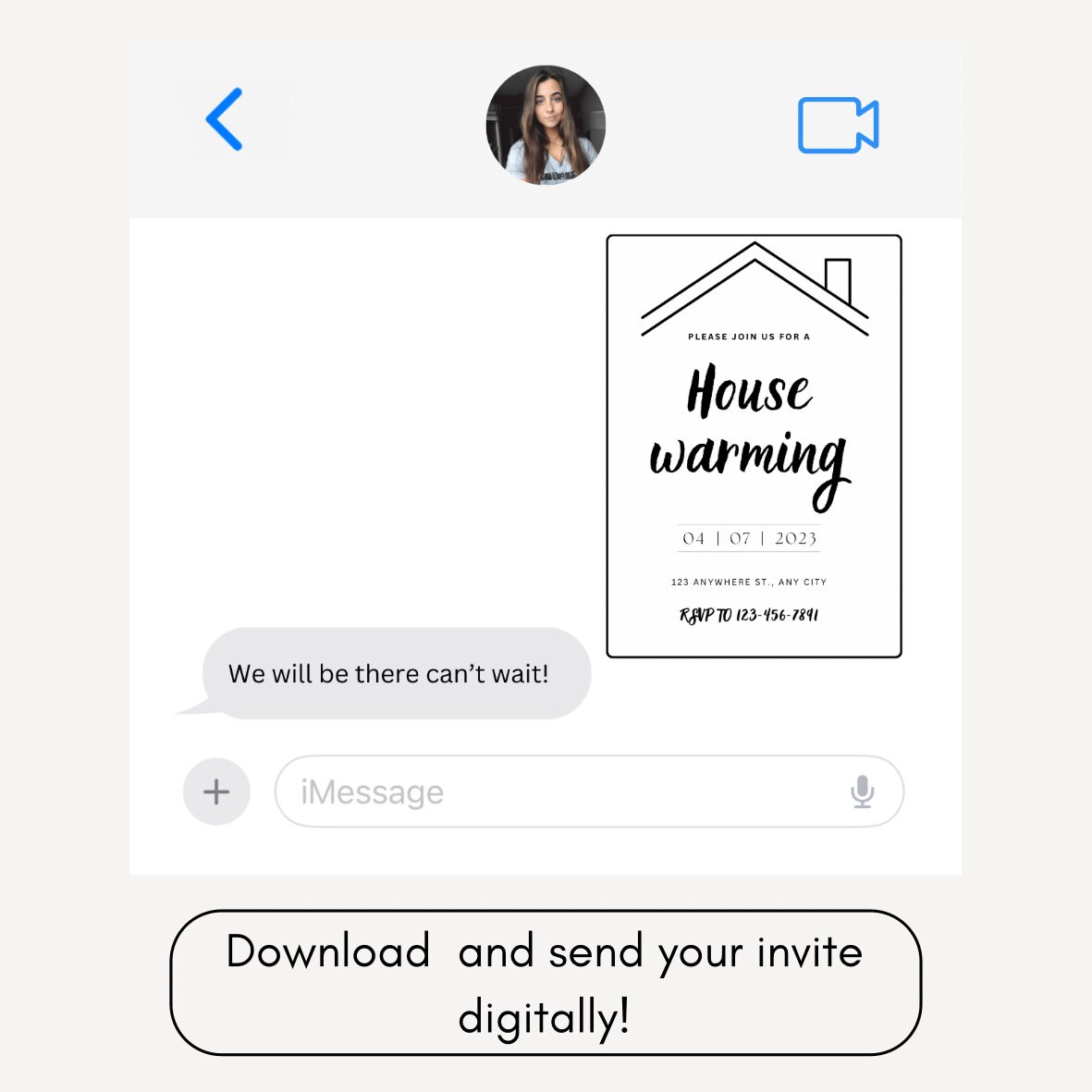 House Warming Digital Invitation - Etsy