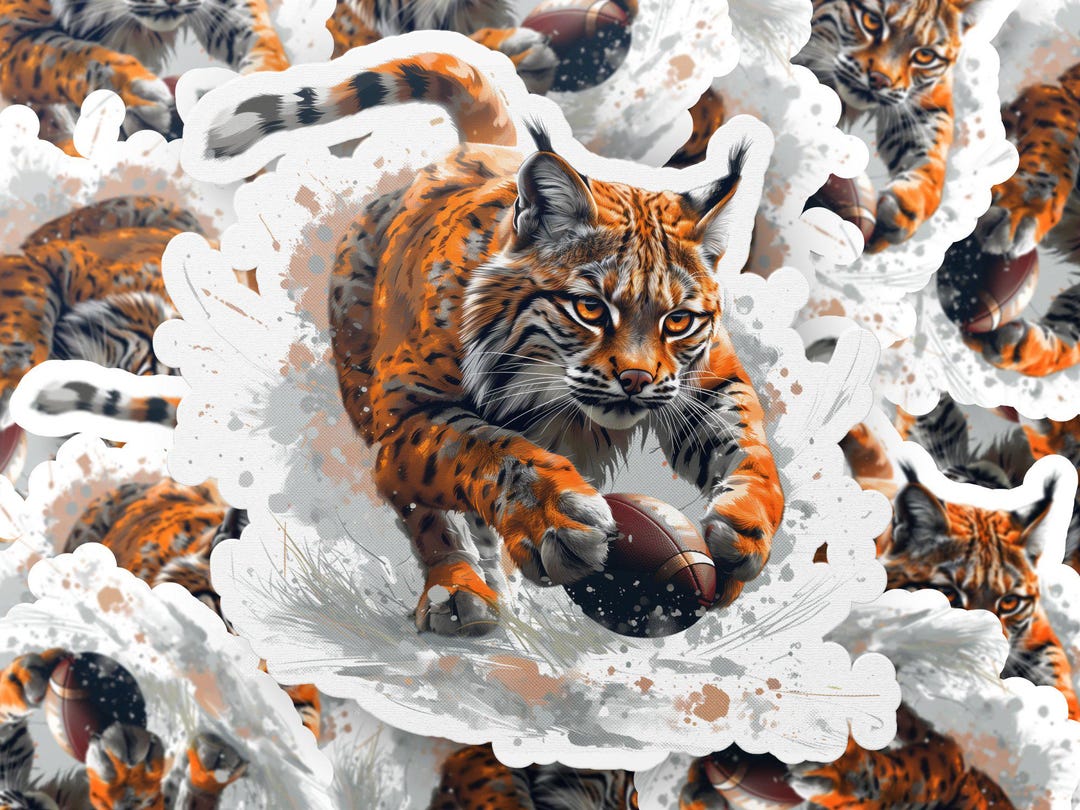 Transparent File Bobcat Football Bobcat DTF No Background PNG, Go ...