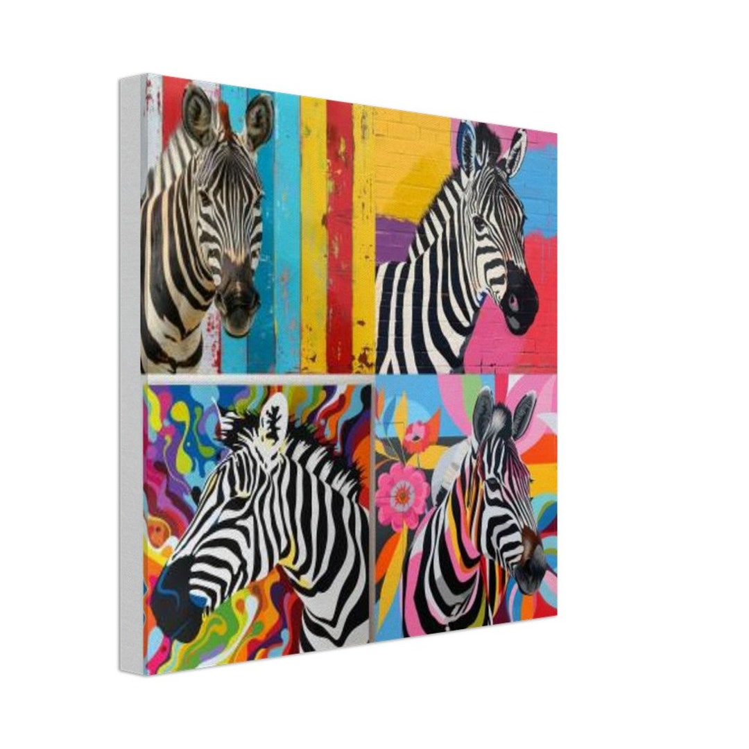 Beautiful Zebra Artful Art Wrapped Canvas Modern &trending Zebra Art ...