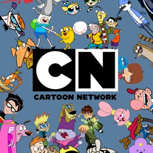 Cartoon Network Posters | Print Glossy | 8.5" X 11" | Themed Nostalgic ...