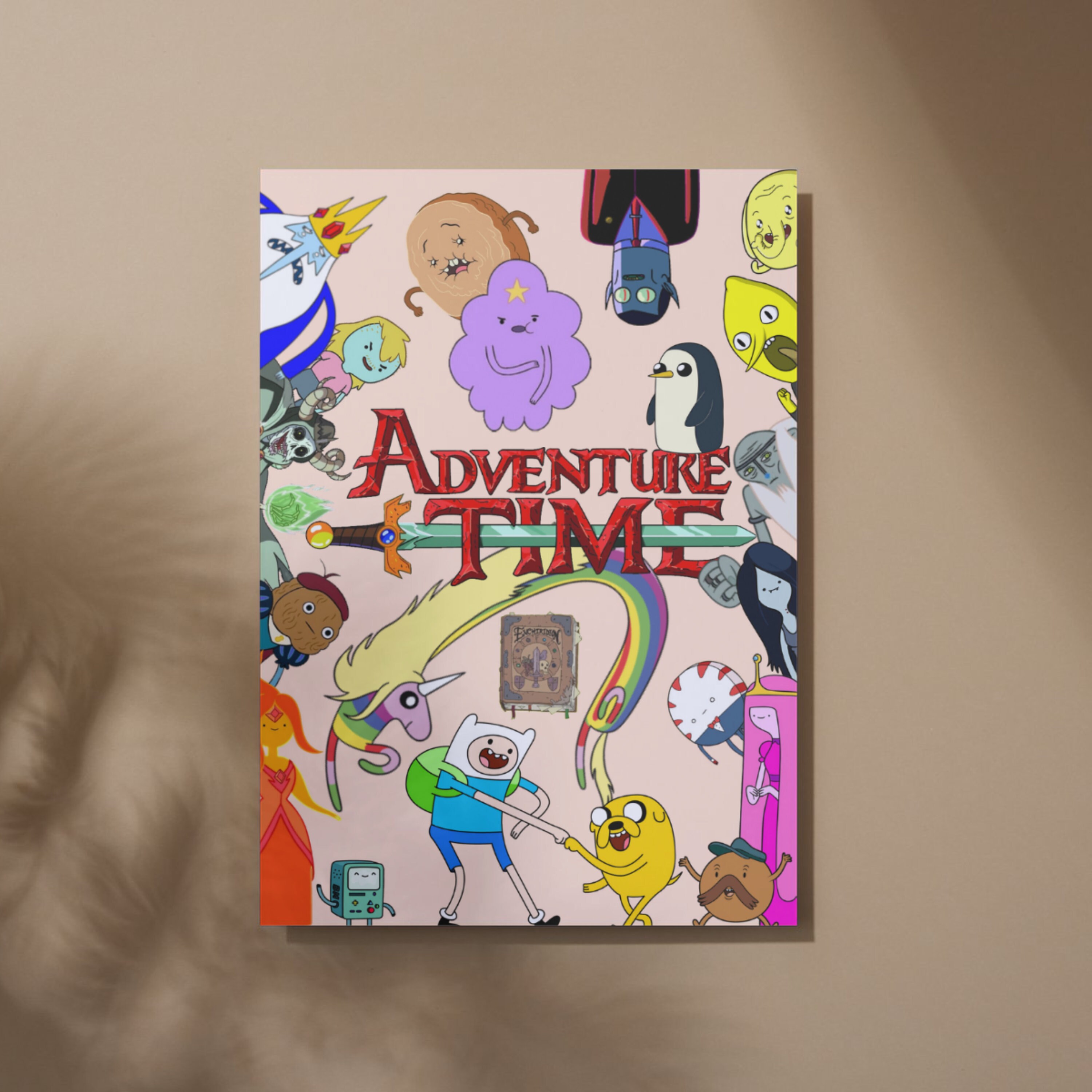 Adventure Time Posters Cartoon Network Print Glossy 8.5 X 11 Themed ...