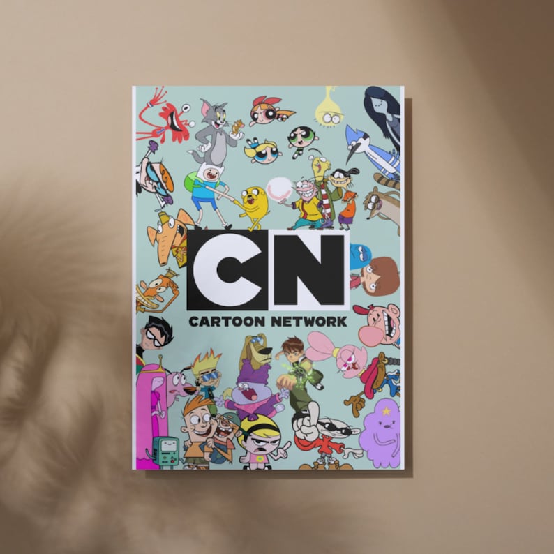 Cartoon Network Posters | Printable Cartoon Posters | 13" X 19 ...