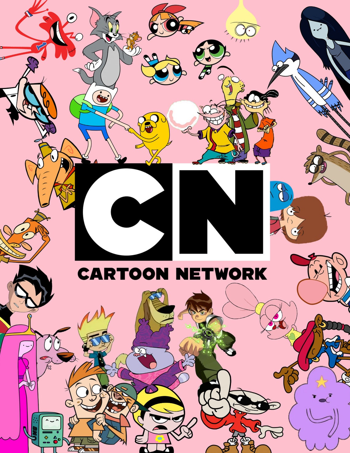 Cartoon Network Posters | Print Glossy | 8.5" X 11" | Themed Nostalgic ...