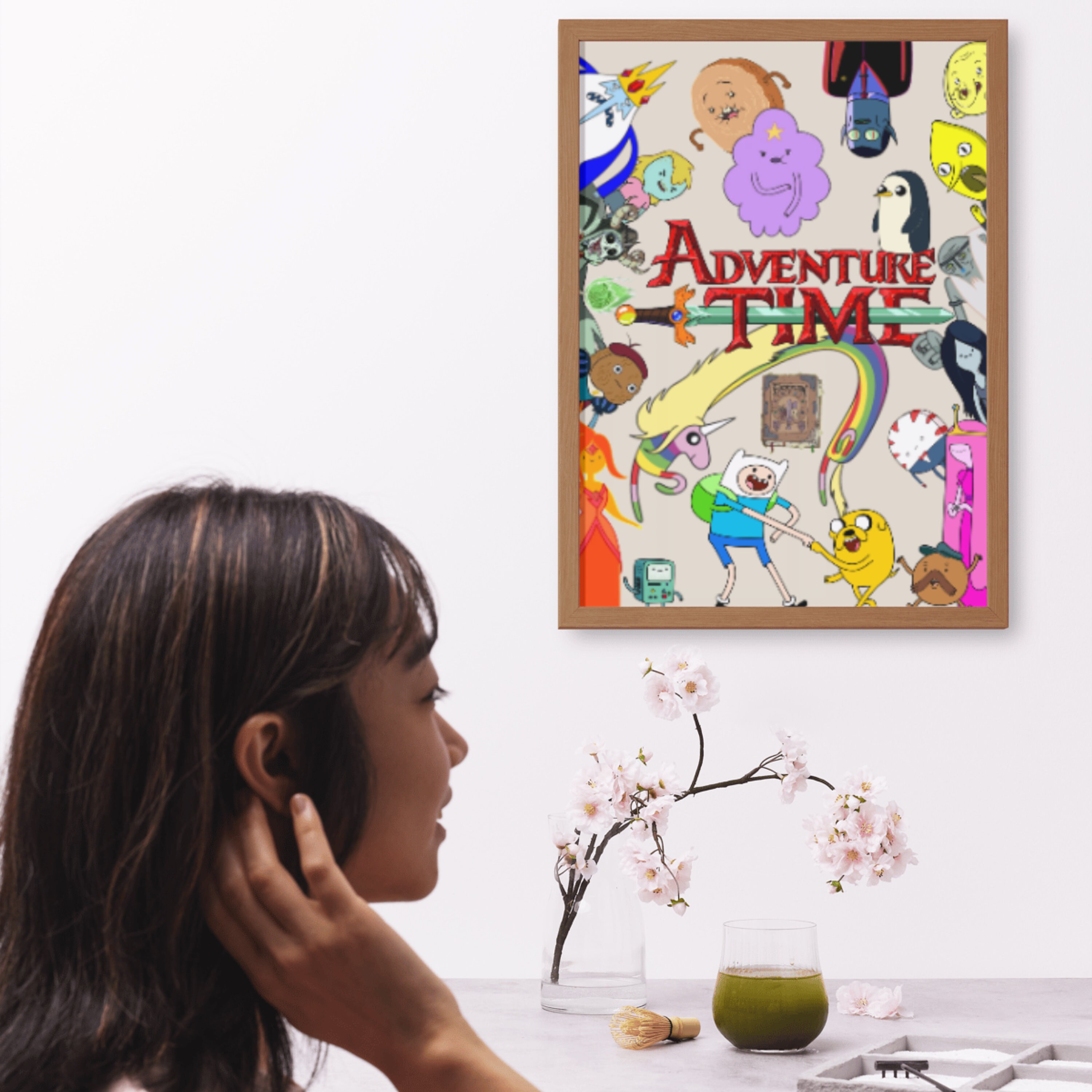 Adventure Time Posters Cartoon Network Print Glossy 8.5 X 11 Themed ...