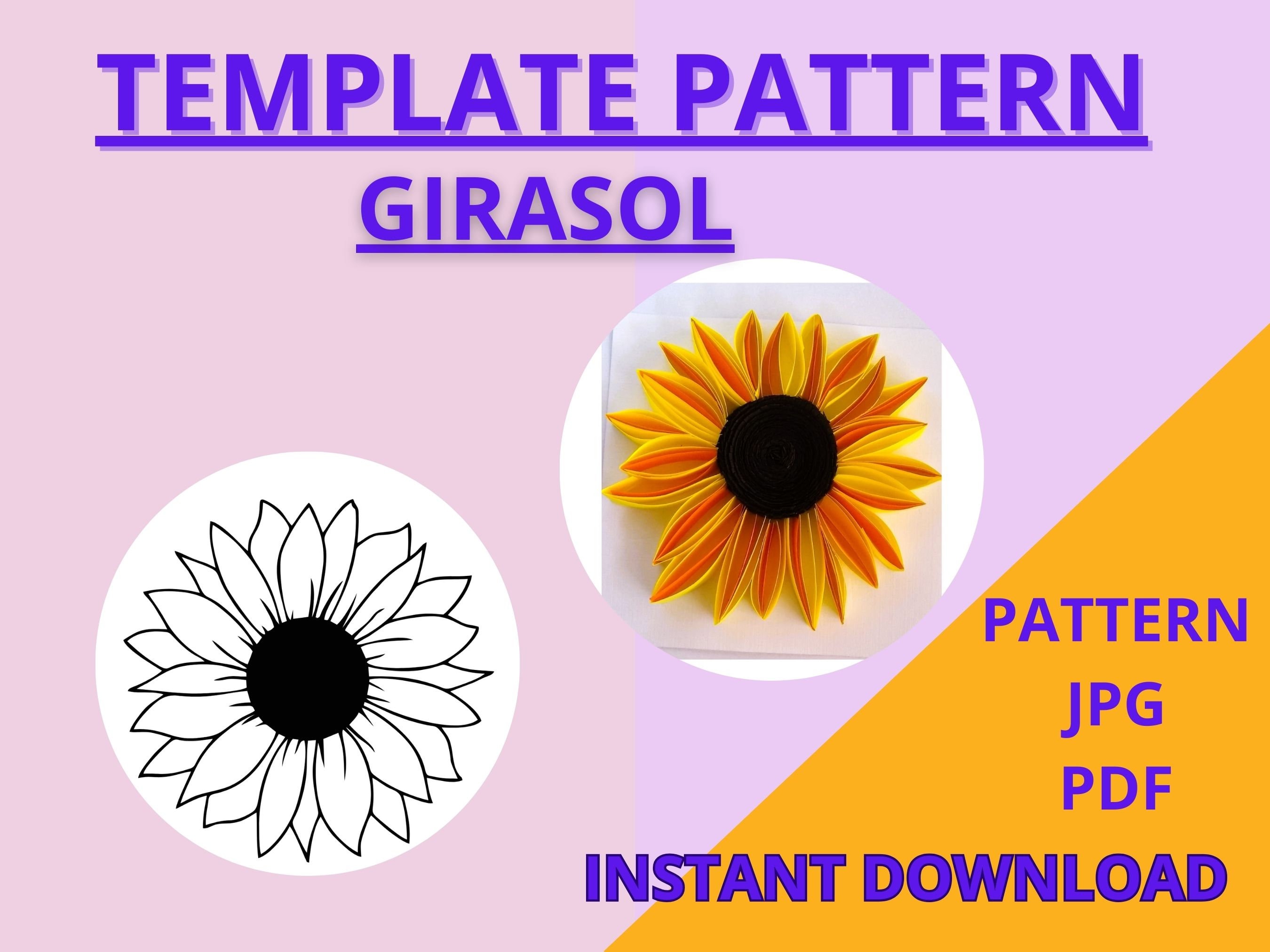 Downloadable Quilling Patterns Quilling Template Instant Download ...