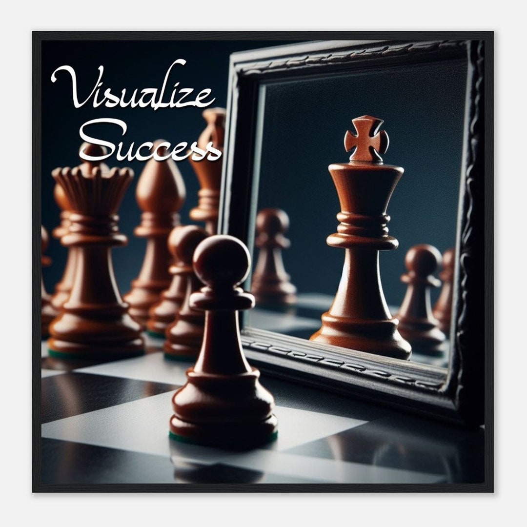 Visualize Your Success Motivational Art - Etsy