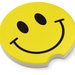 Car Coasters Soapstone | Smiley Face Car Coaster | New Car Gift | Fun ...