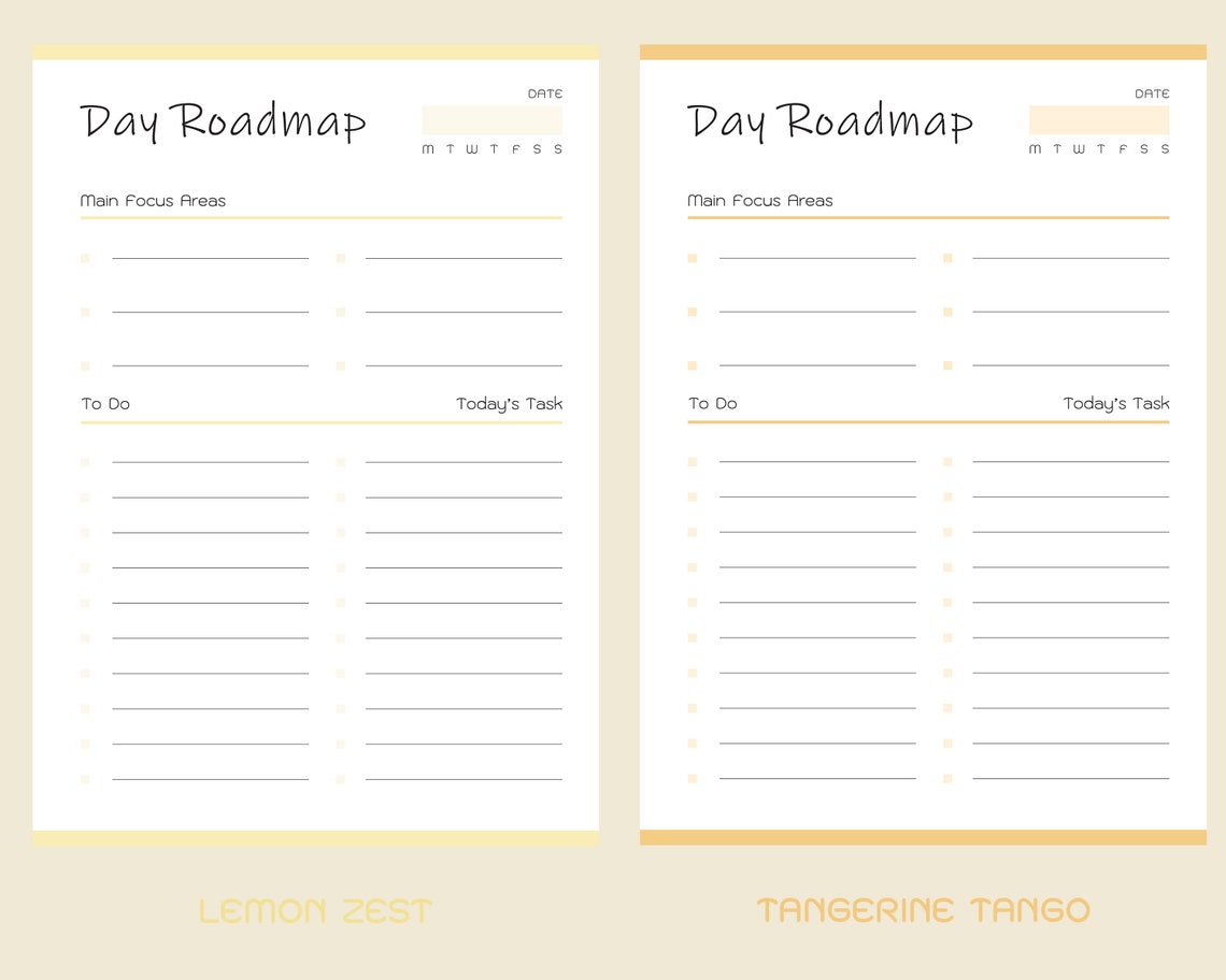 New 2024 Day Roadmap ,printable Planner to Do List Daily to Week Pdf ...