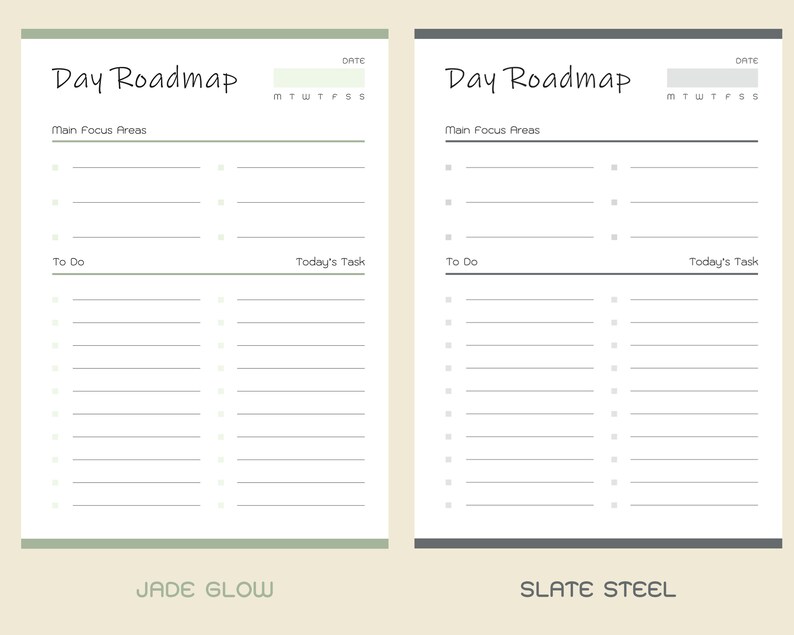 New 2024 Day Roadmap ,printable Planner to Do List | Daily to Week Pdf ...