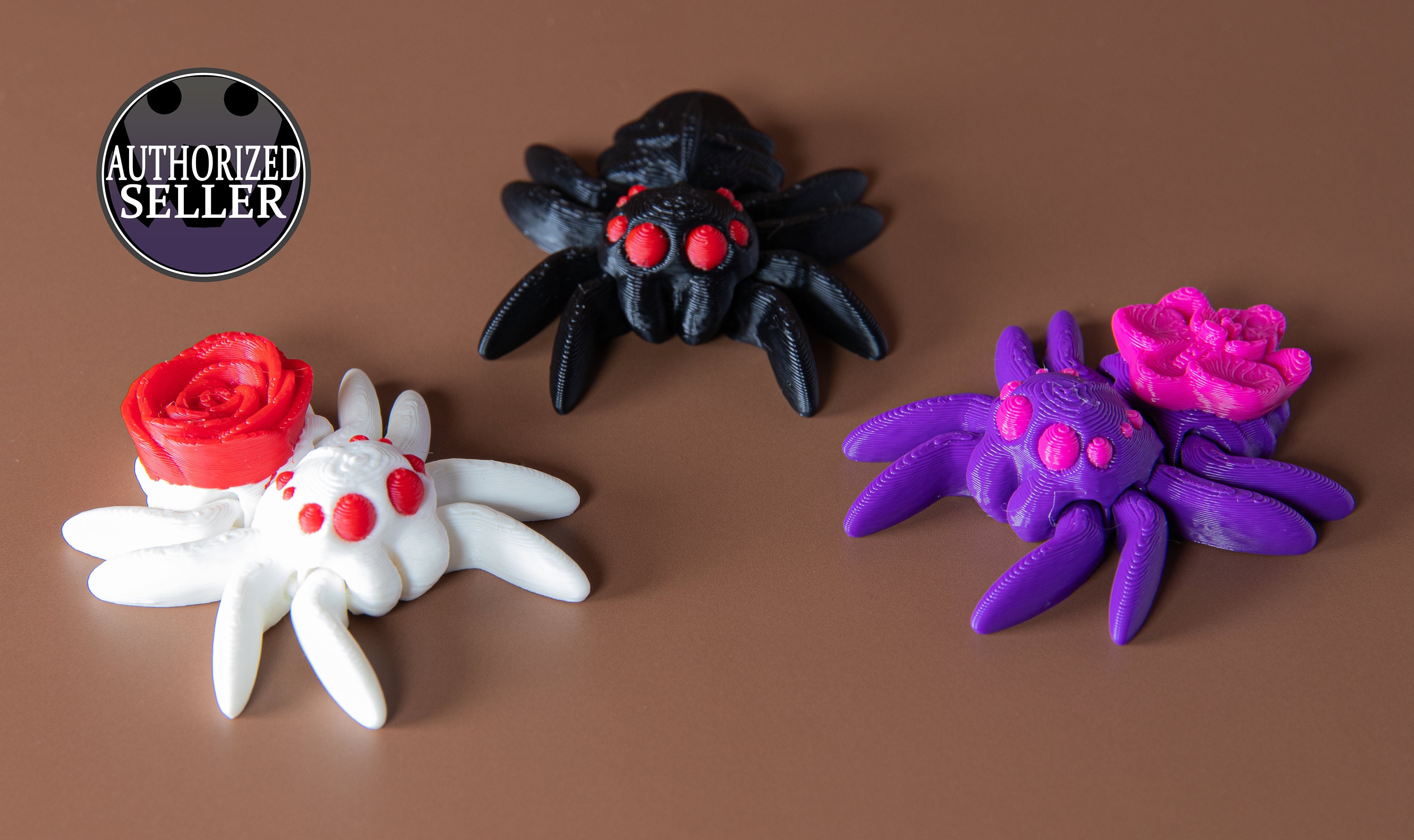 Unique Jumping Spider Desk Fidgets by Cinderwing3d Choose From Orchid ...