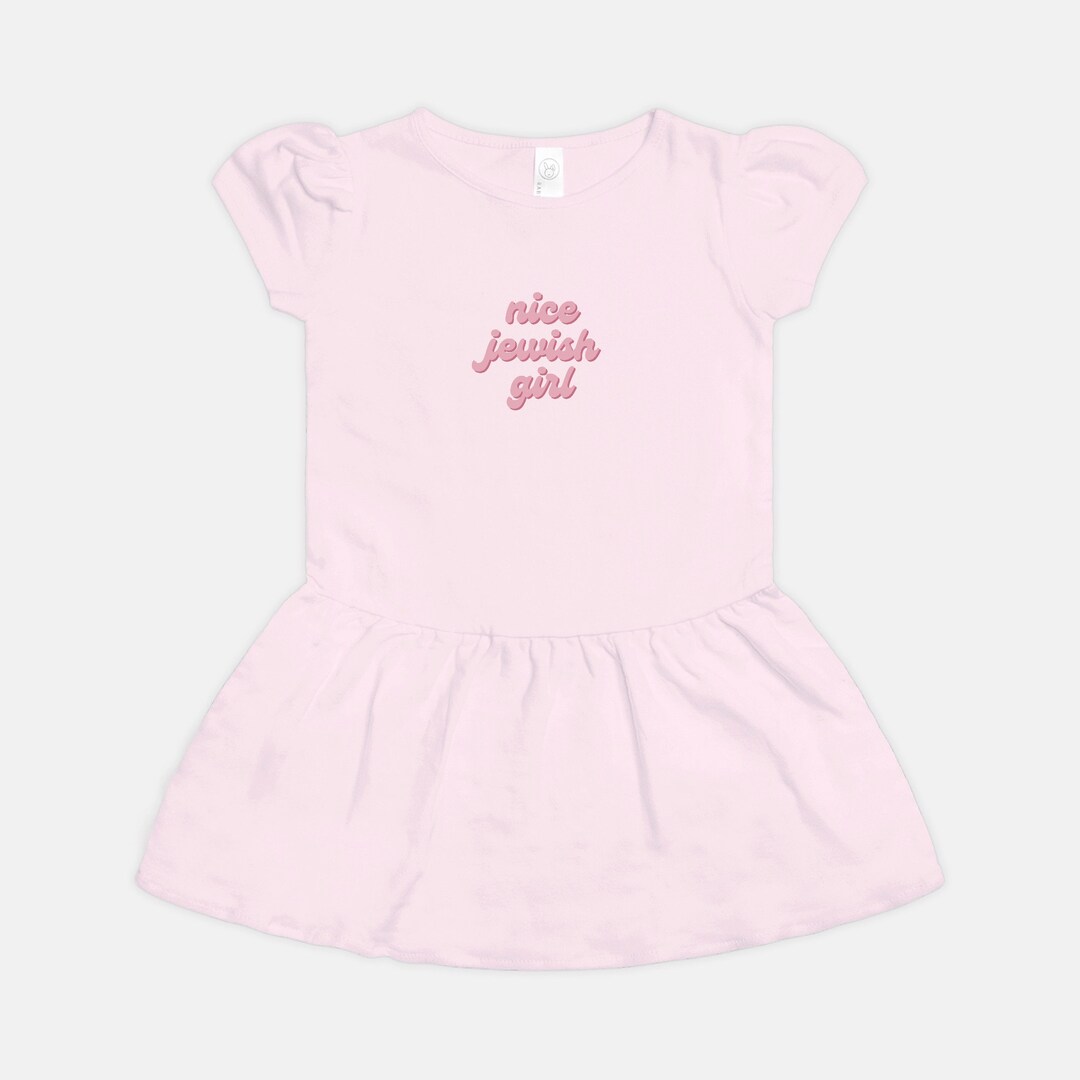 Nice Jewish Girl Ringspun Cotton Ballerina Toddler Dress - Etsy