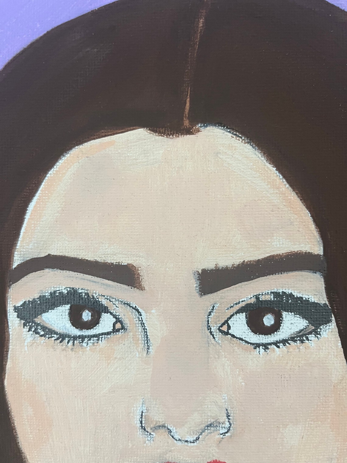 Hand-painted Olivia Rodrigo 14" X 14" Canvas - Etsy