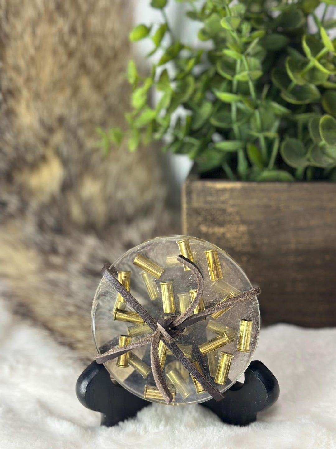 Custom Resin Bullet Shell/sheet Coasters- Perfect for Any Home, Man ...