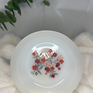 Vintage 1960s Fire King Primrose Milk Glass Bowl- Perfect Gift for Any ...