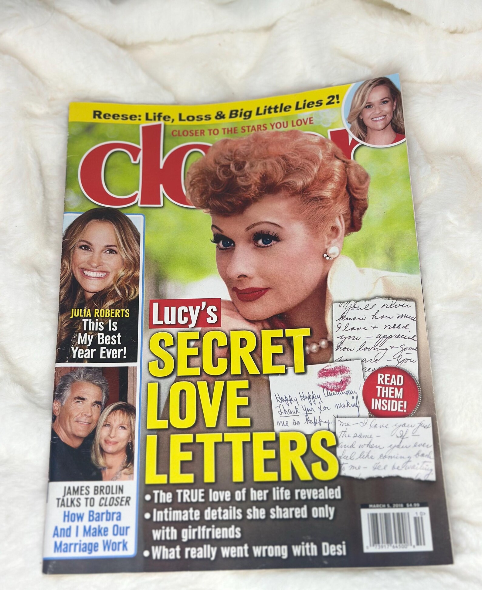 Collectible Lucille Ball Closer Magazine Article - Etsy