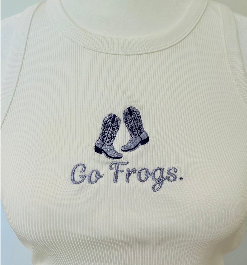 Go Frogs Cropped Tank - Officially Licensed - Etsy