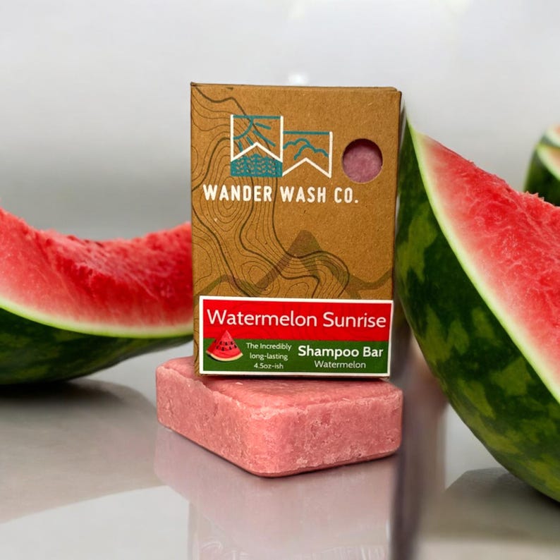 Watermelon Sunrise - Shampoo Bar - Etsy