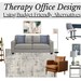 Therapist Office Design, Therapy Office Decor, Psychologist Counselor ...