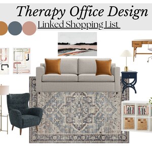 Therapy Office Decor, Therapist Office Accessories, Psychologist Office ...