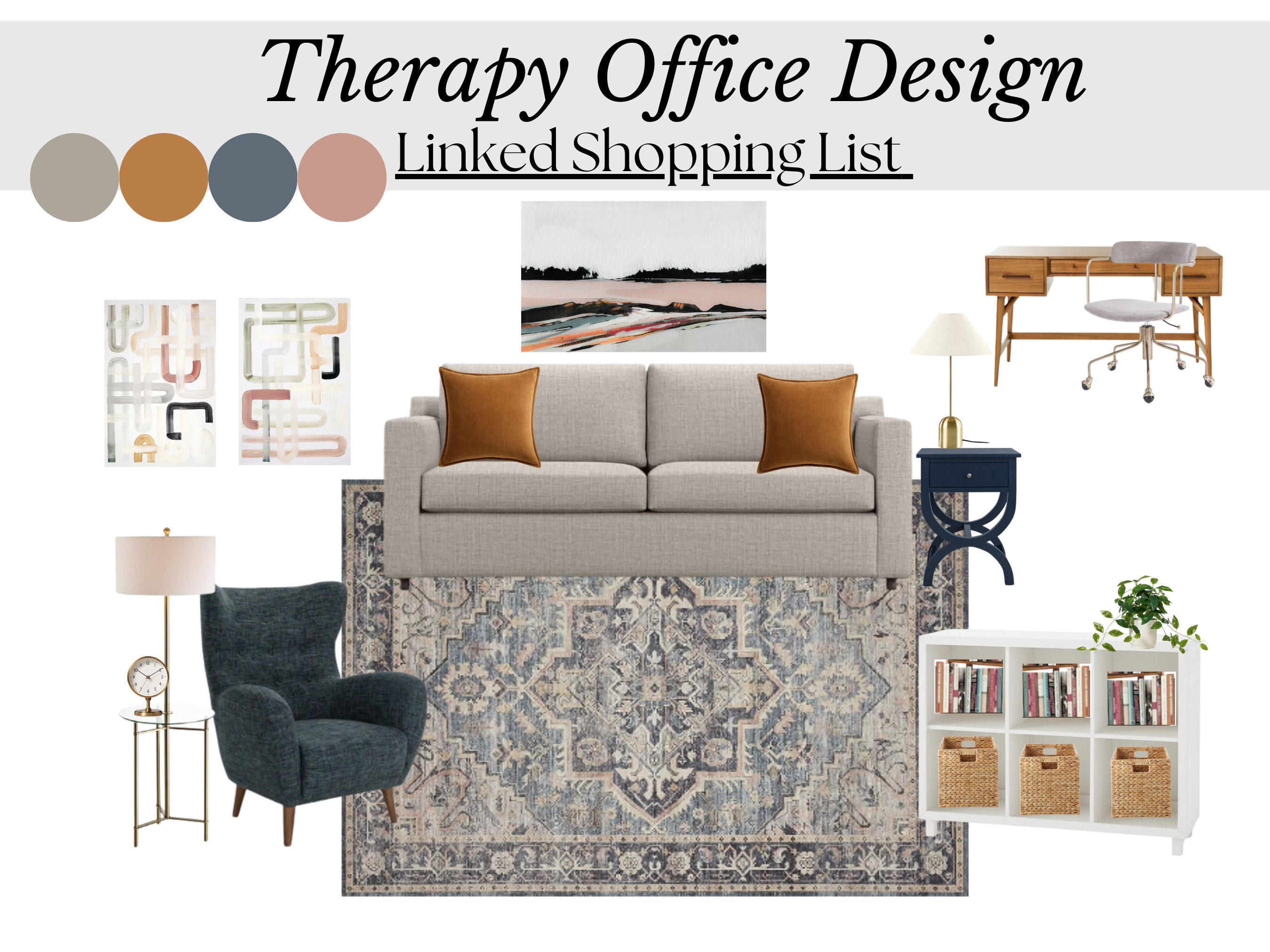 Therapist Office Decor; Play Therapy Room, Art Therapy, Counseling ...