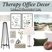 Therapy Office Decor, Therapist Office Accessories, Psychologist Office ...