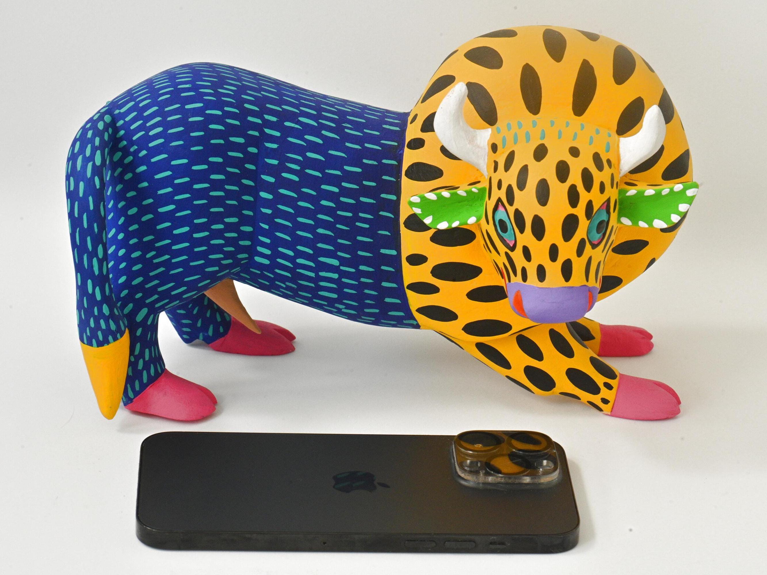 Buffalo Figures,alebrije Buffalo,buffalo Figures,wooden Alebrije,wood ...