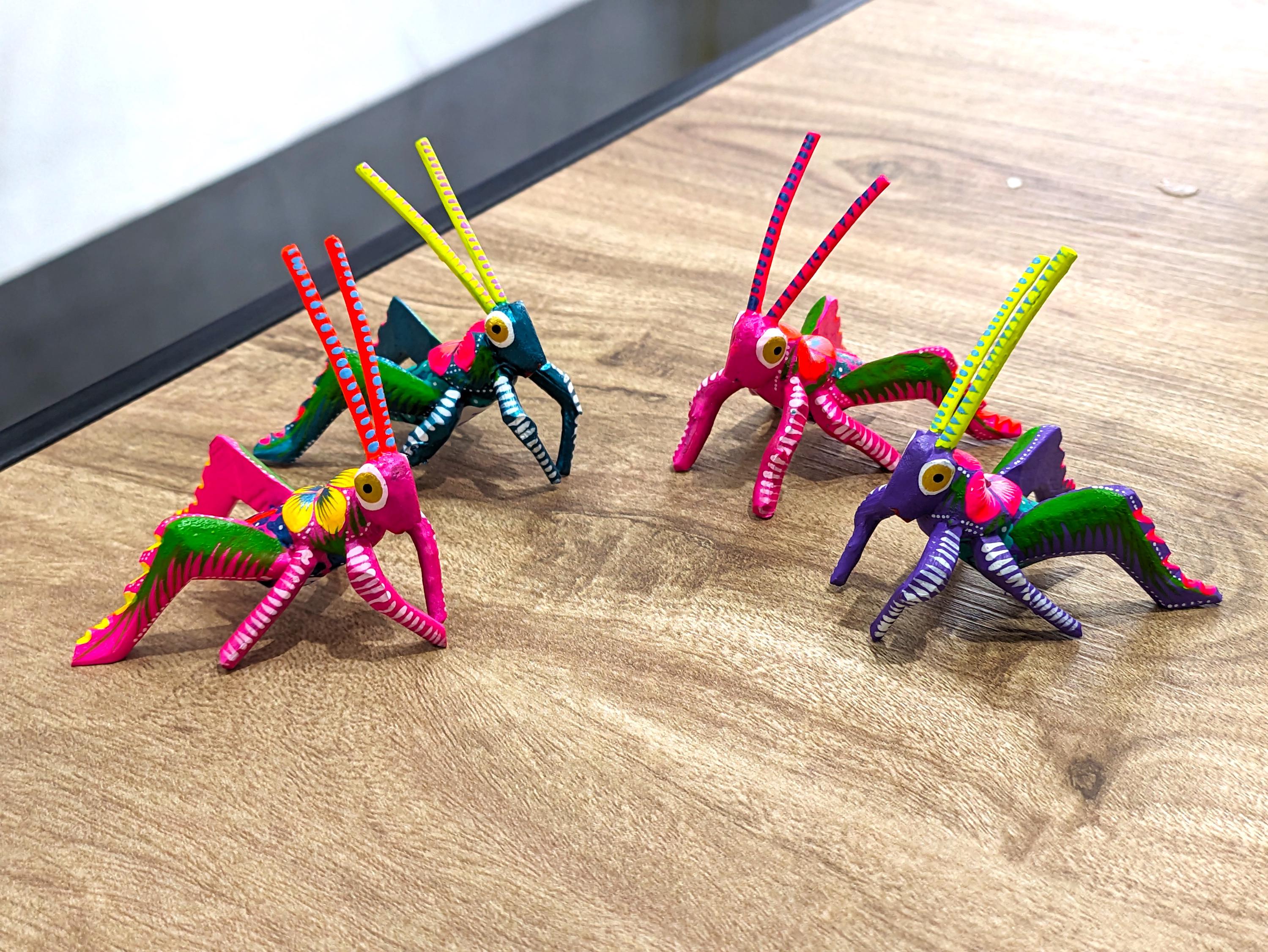 2.43" Cricket Figures,alebrije Cricket,mini Cricket,mini Figures,wooden ...