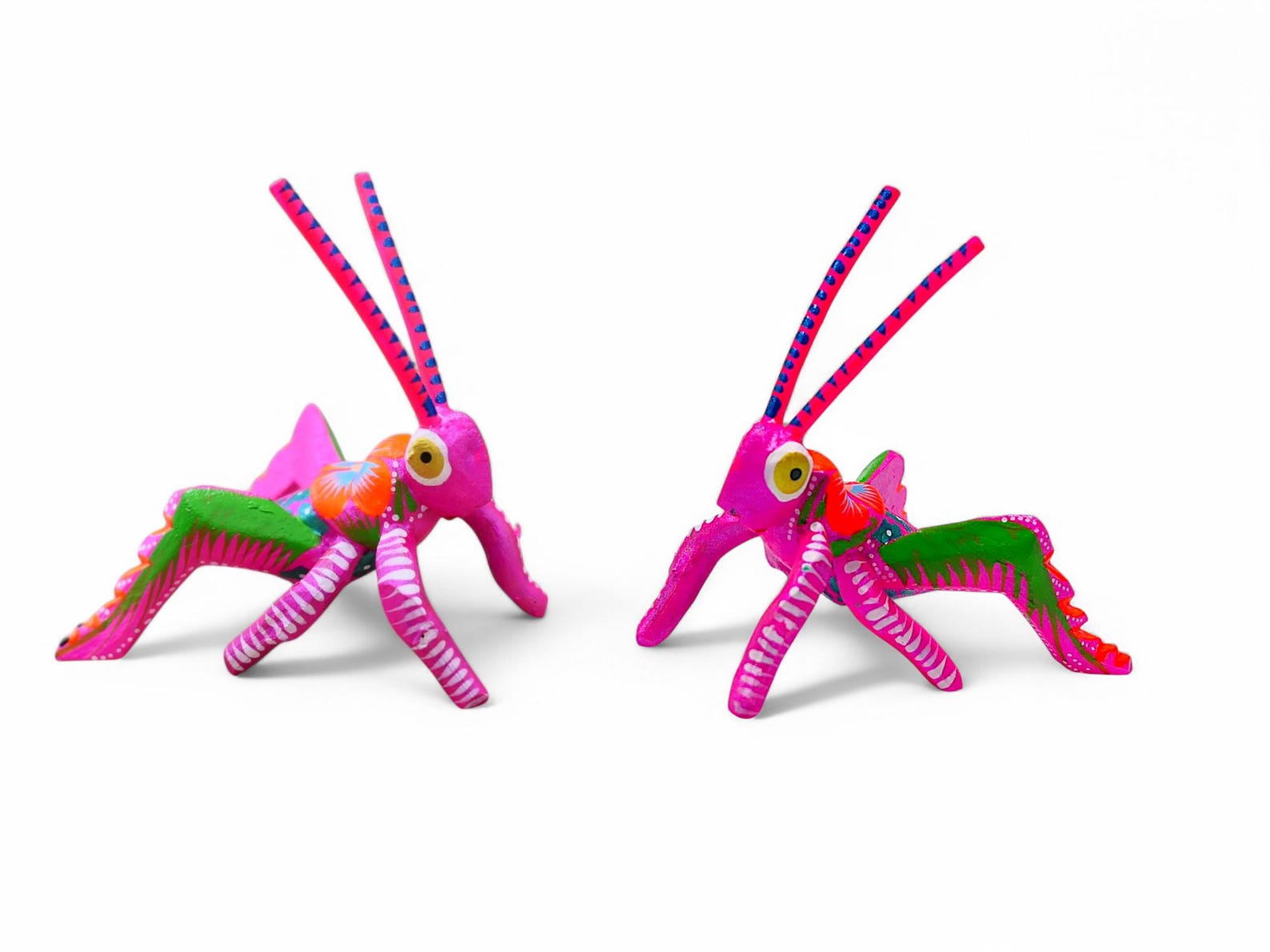 2.43" Cricket Figures,alebrije Cricket,mini Cricket,mini Figures,wooden ...
