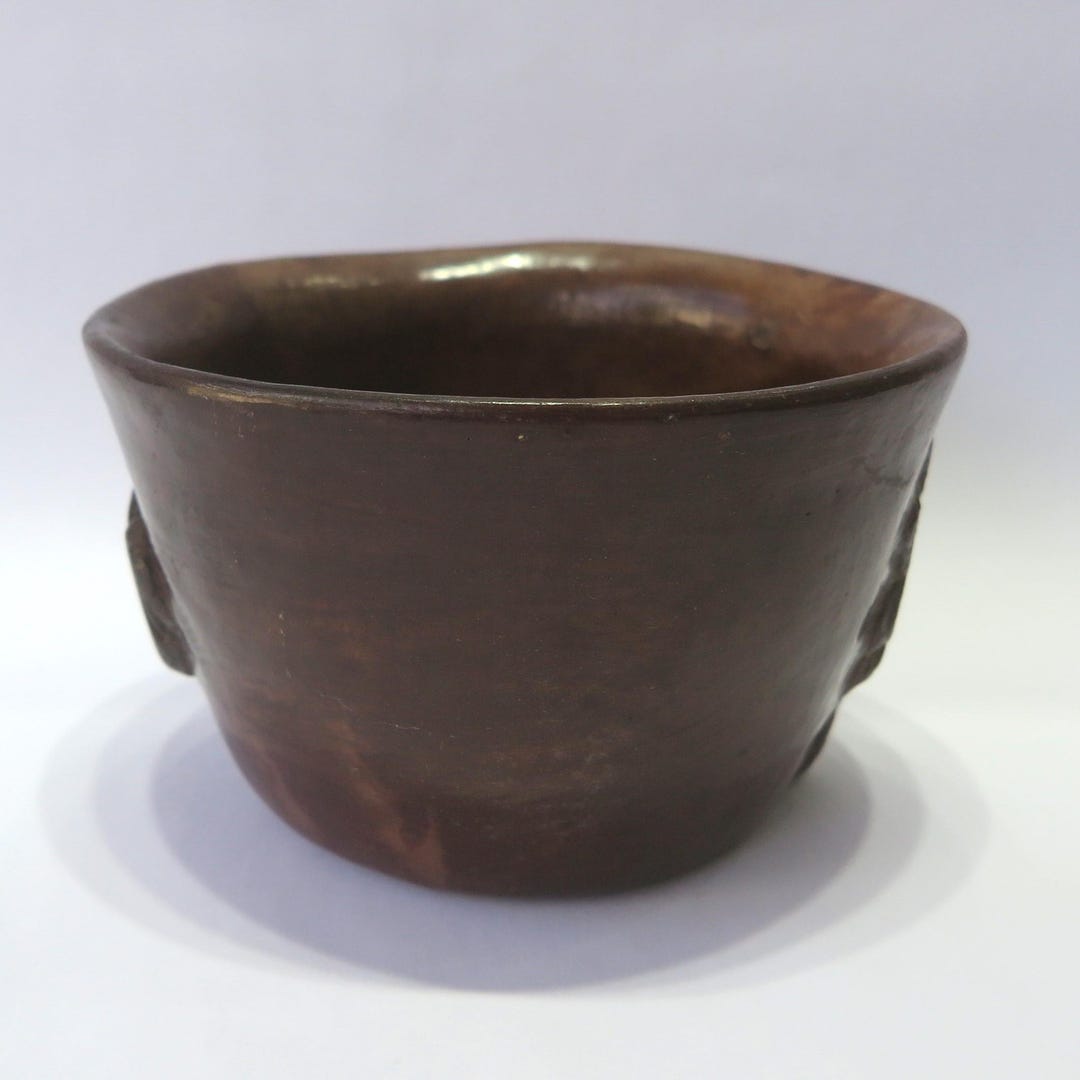 Mexican Folk Art - Tehuacan Pottery - Salsero - Los Reyes Mezontla - Etsy