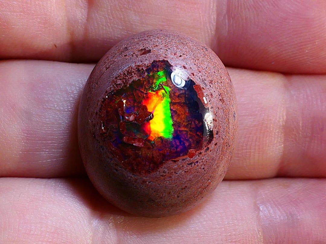45.65ct Mexican Matrix Cantera Boulder Colorful Opal Gem for Jewelry - Etsy