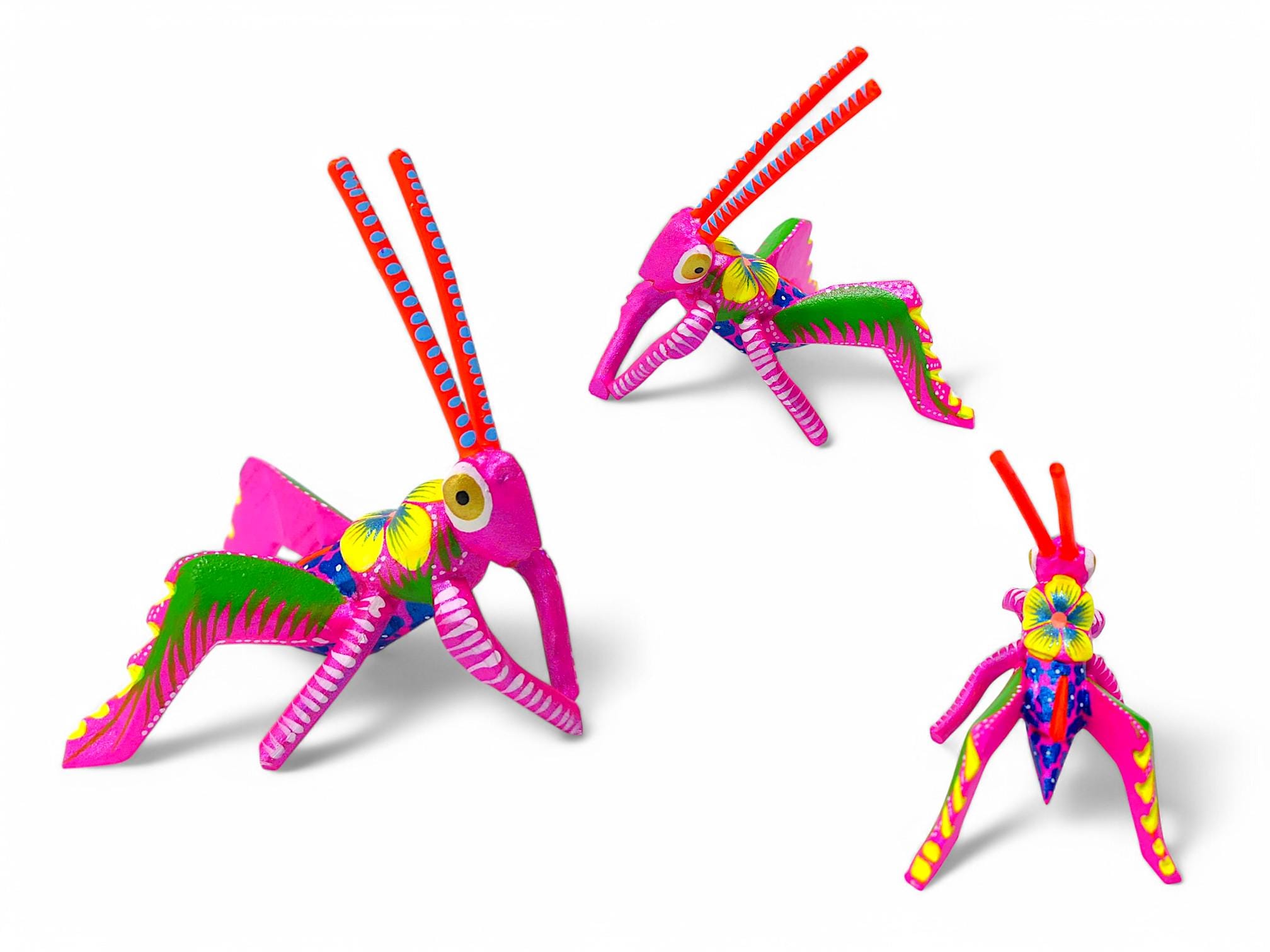2.43" Cricket Figures,alebrije Cricket,mini Cricket,mini Figures,wooden ...