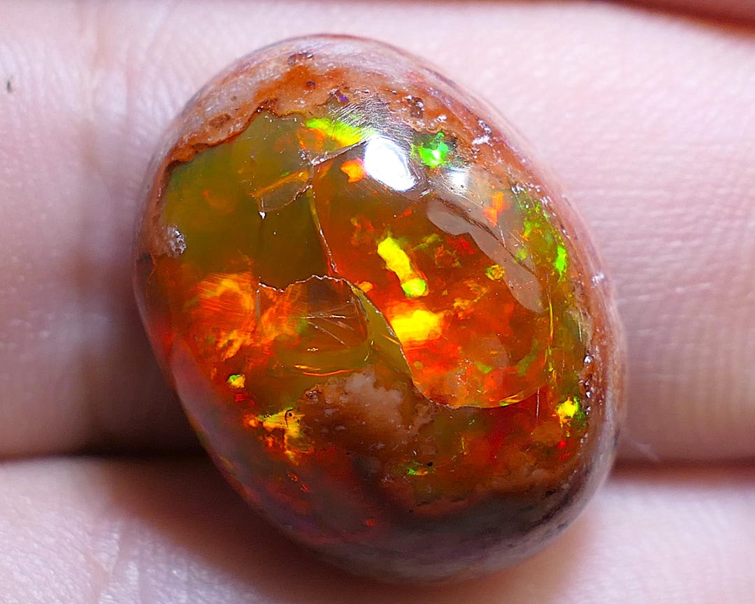 14.70ct Mexican Matrix Cantera Boulder Colorful Opal Gem for Jewelry - Etsy