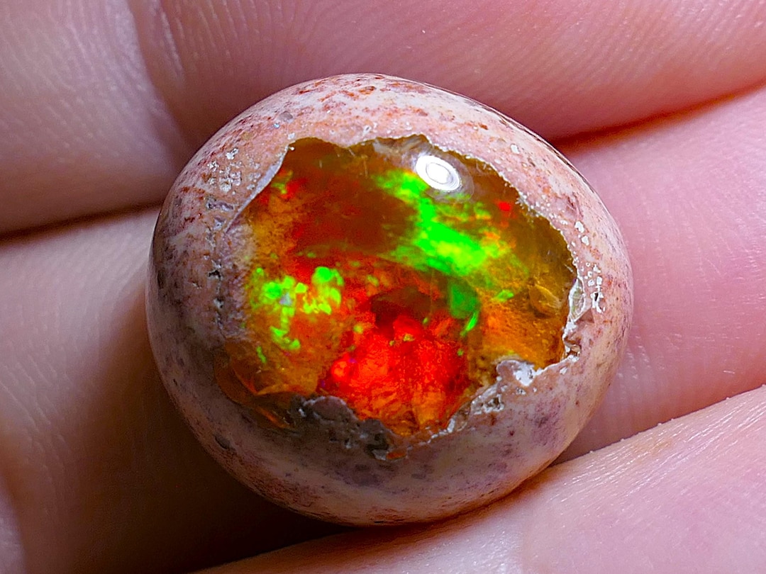 19.85ct Mexican Matrix Cantera Boulder Colorful Opal Gem for Jewelry - Etsy