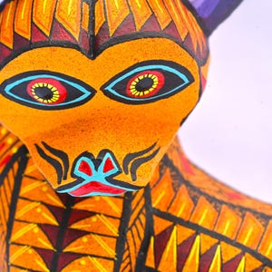 3.50" San Pedro Taviche Oaxaca Wood Carving Chihuahua Dog Alebrije ...