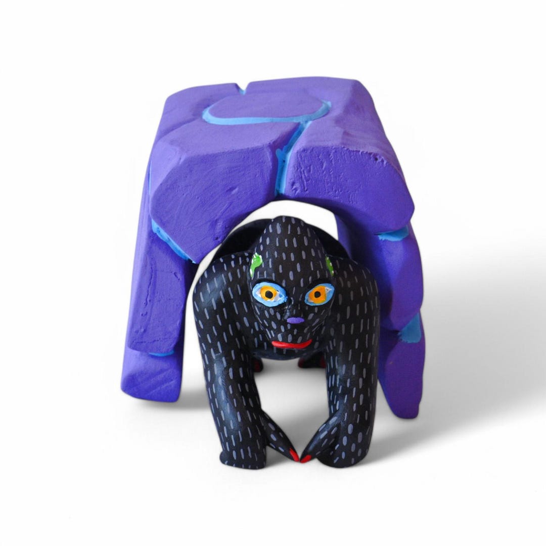 6.50" Gorilla Figures,alebrije Gorilla,medium Gorilla,medium Figures ...