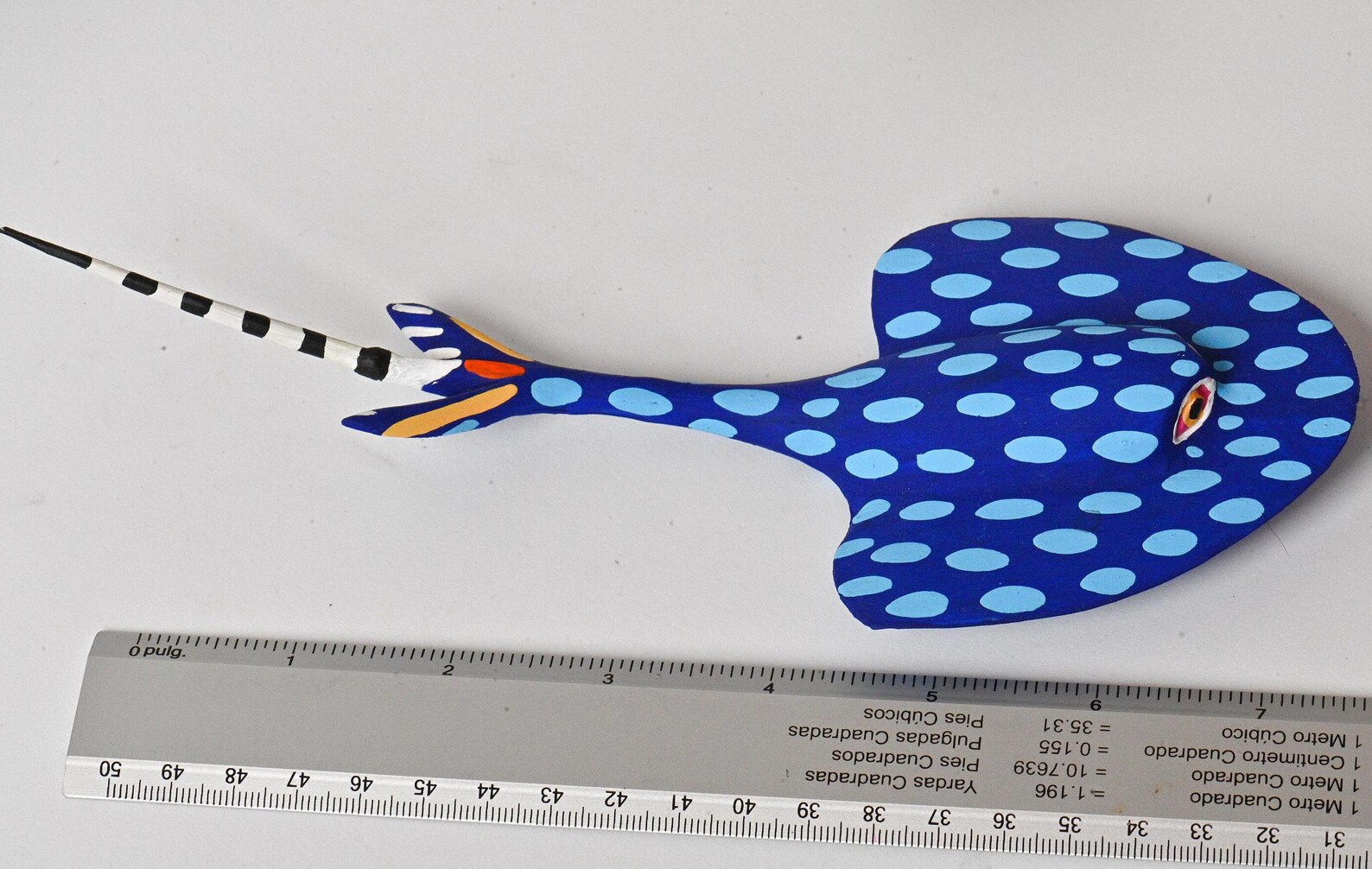 8.50" Stingray Figures,alebrije Stingray,stingray Figures,wooden ...