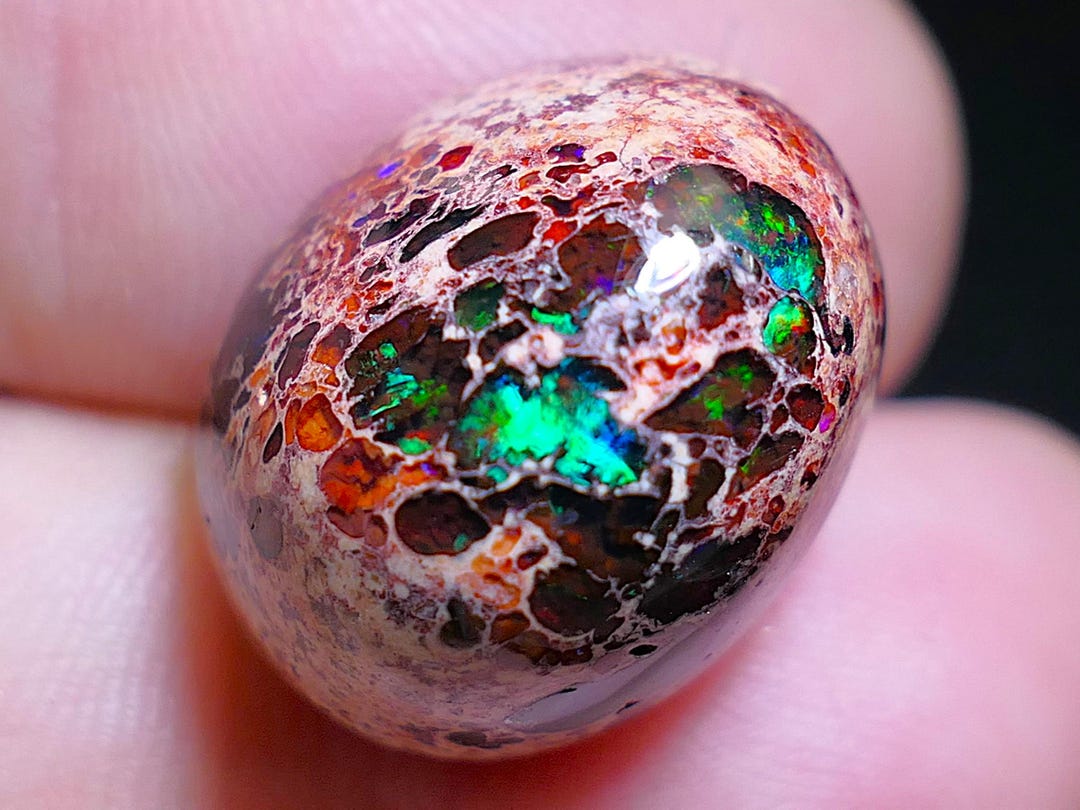 17.80ct Mexican Matrix Cantera Boulder Colorful Opal Gem for Jewelry - Etsy