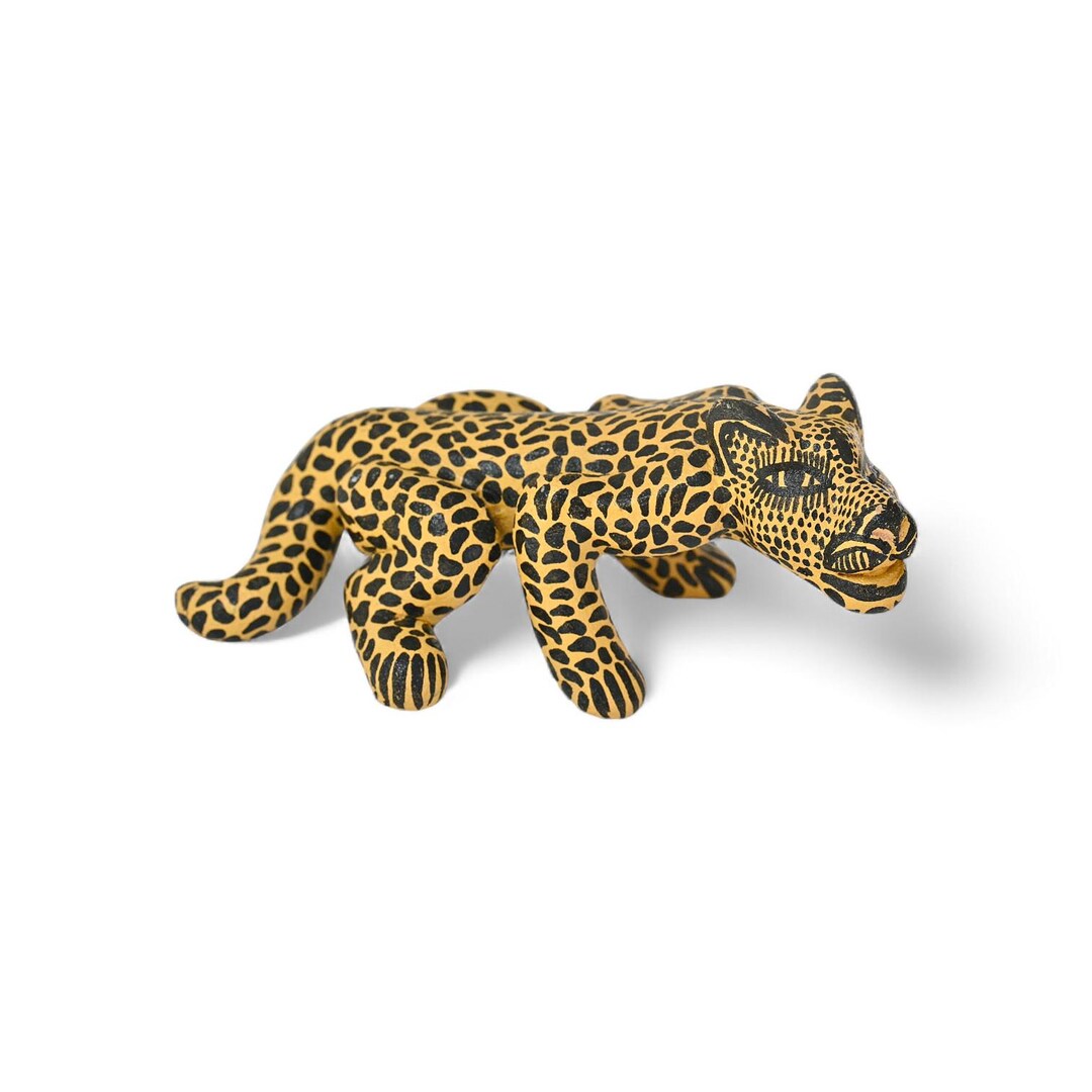 4.10" Jaguar Figures,brown Jaguar,small Jaguar,small Figures,clay ...
