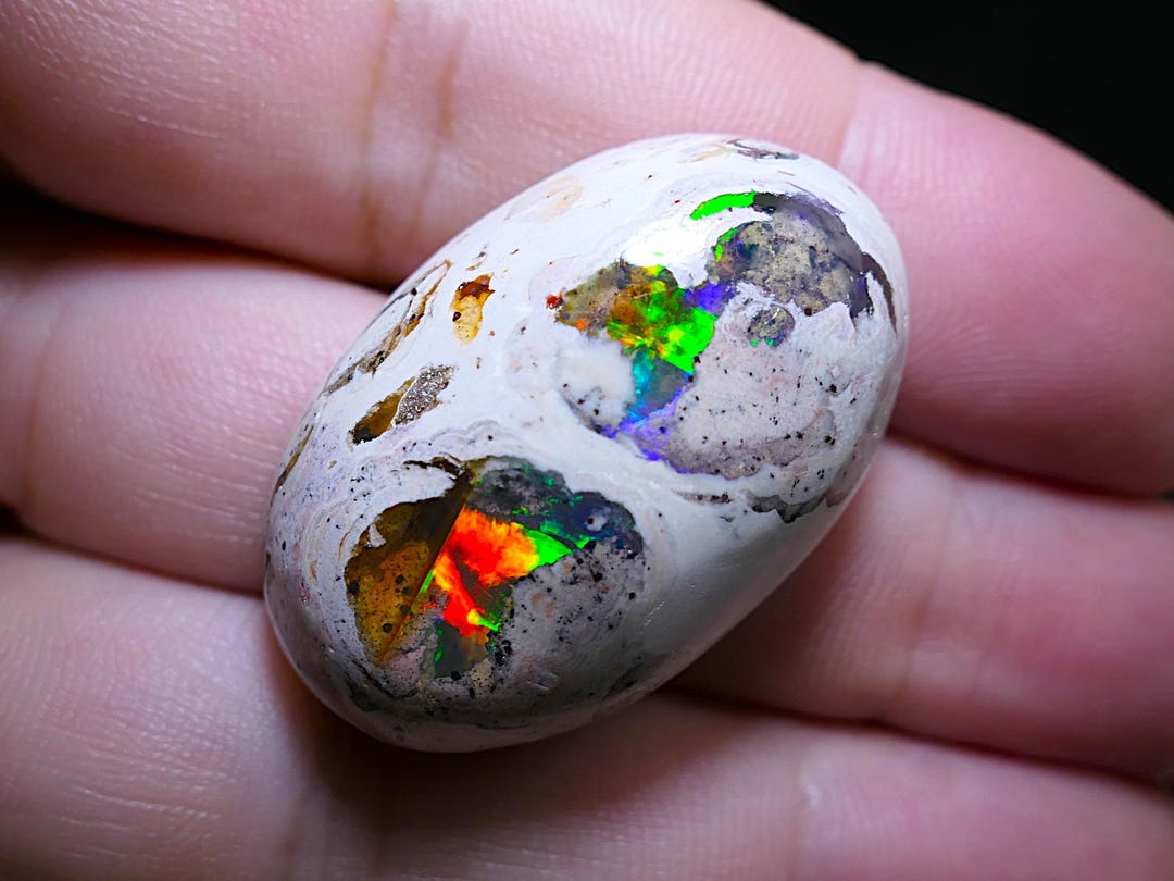 59.65ct Mexican Matrix Cantera Boulder Colorful Opal Gem for Jewelry - Etsy