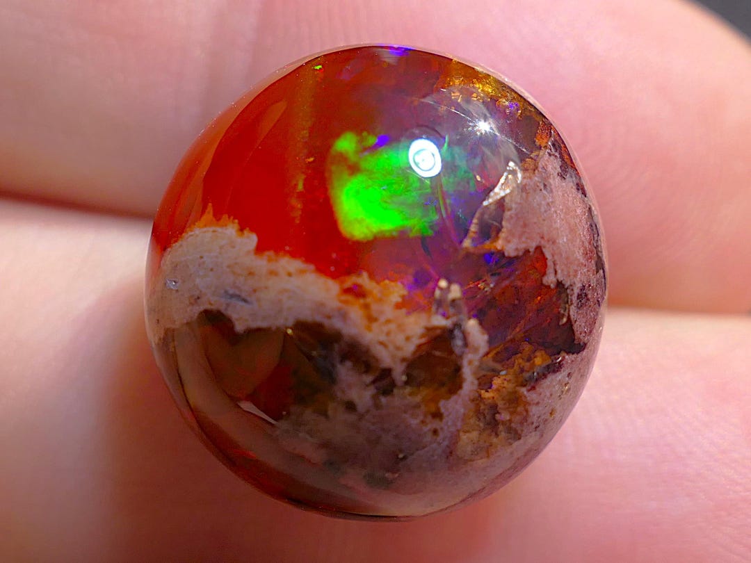 16.55ct Mexican Matrix Cantera Boulder Opal Gem for Jewelry - Etsy