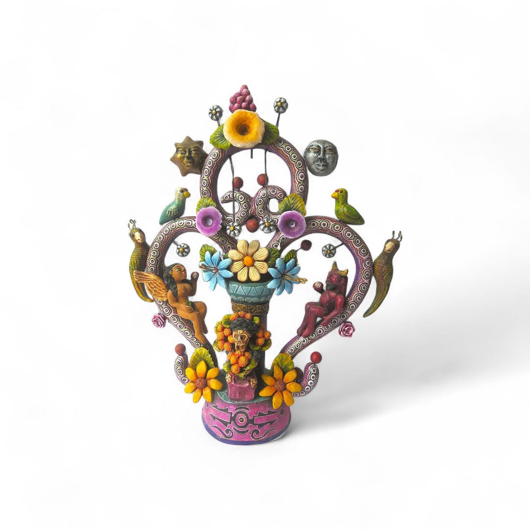 12.00" Tree of Life,clay Tree of Life,handmade Tree of Life,tree With ...