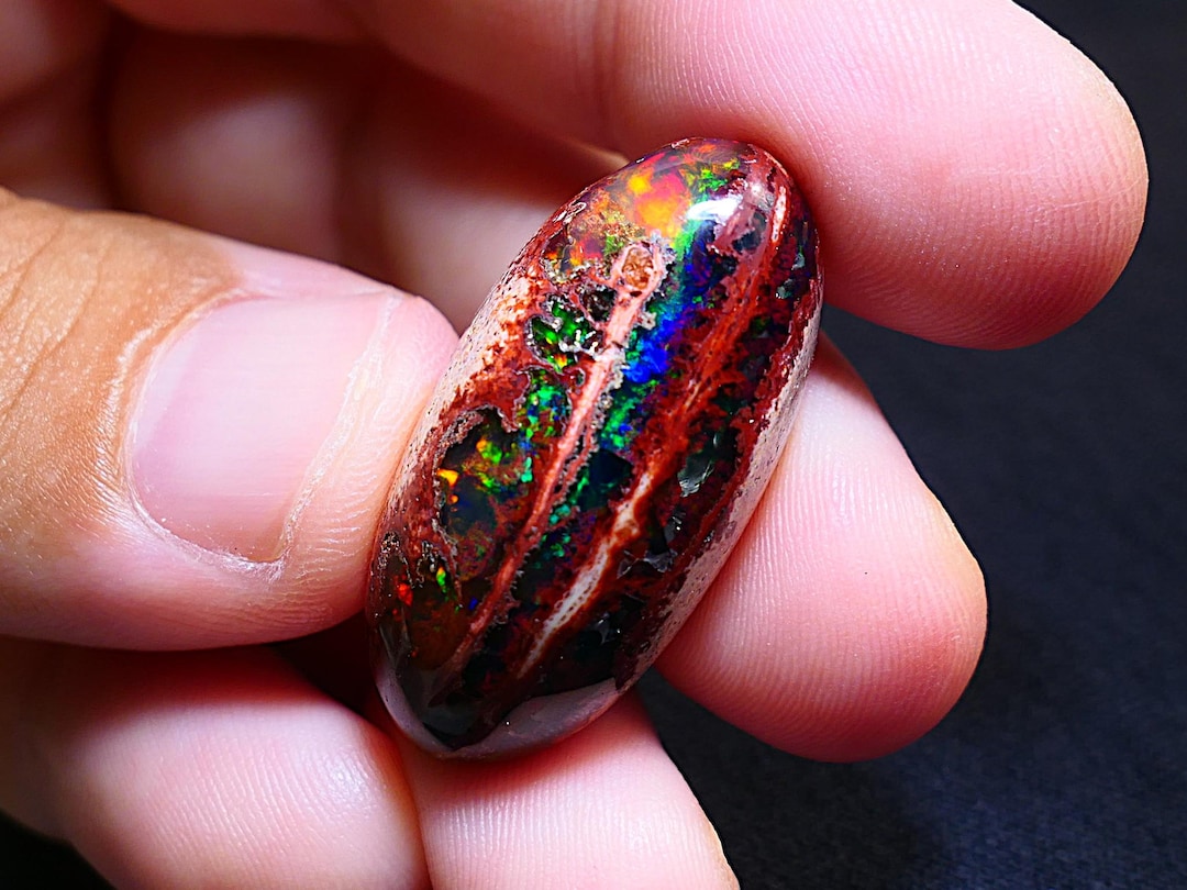 35.80ct Mexican Matrix Cantera Boulder Colorful Opal Gem for Jewelry - Etsy